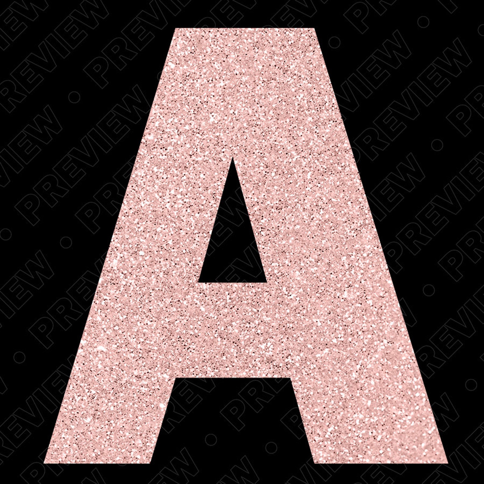 Rose Gold Lettering Printable Alphabet PNG Clipart Letters Numbers 36 ...