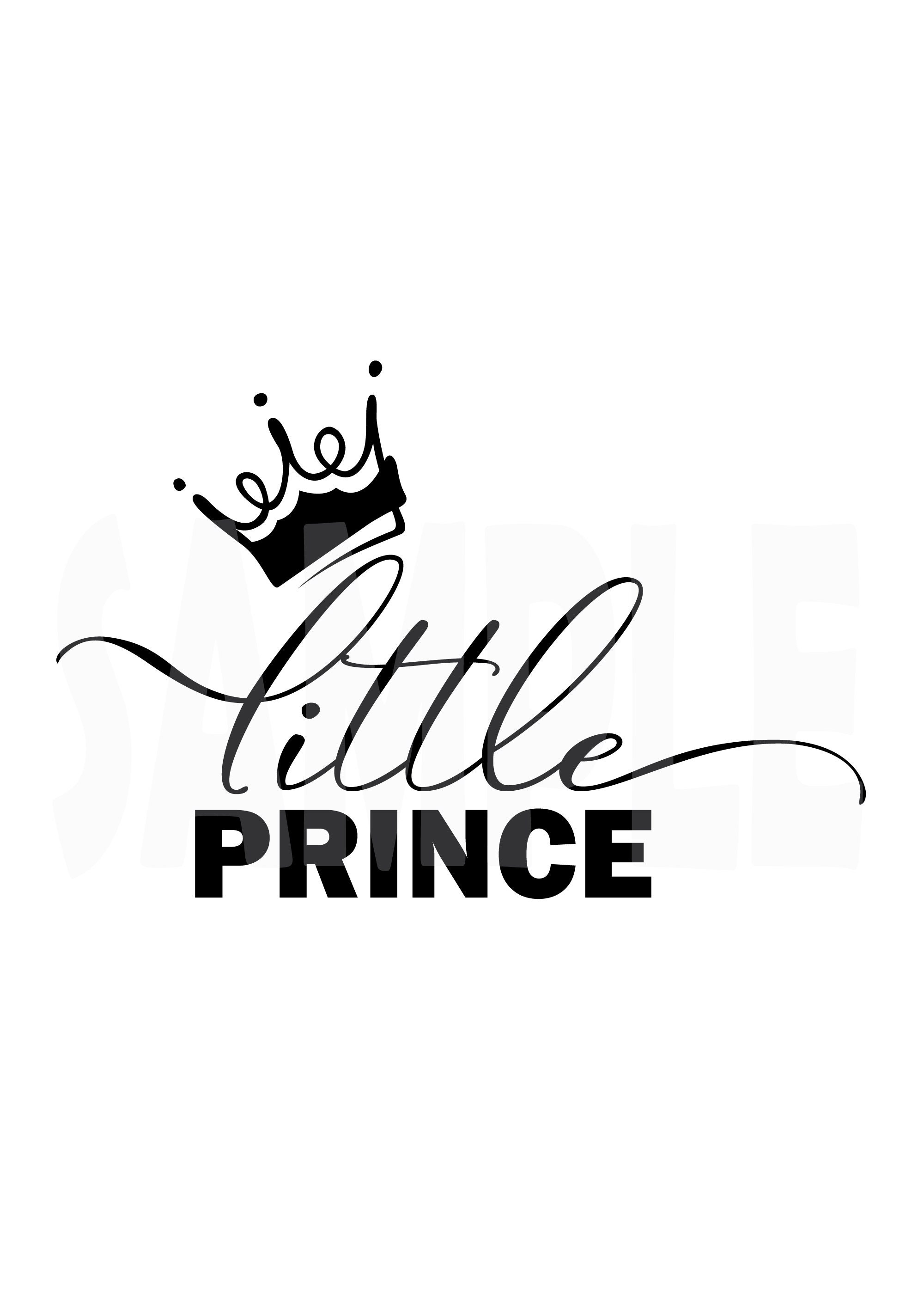 Little Prince SVG Crown SVG New Baby Clip Art Little Prince Crown ...