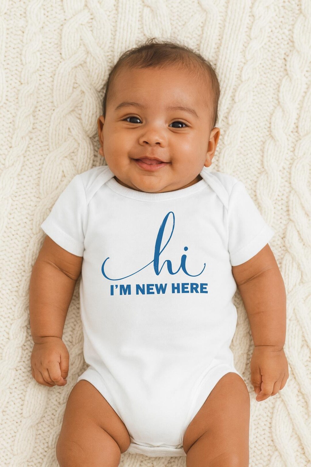 Hi I'm New Here SVG: Baby Shower Clipart (digital Download) - Etsy