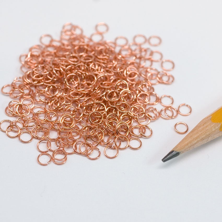 24g 3.0 Mm ID 4.1 Mm OD Copper Jump Rings 24g3.00 Open - Etsy