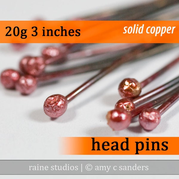 Handmade Headpins - Etsy