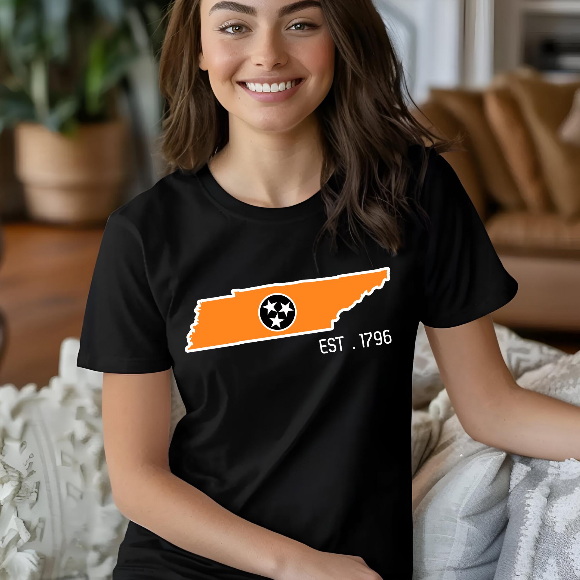 Tennessee Png Tennessee State Orange Girly Coquette Bow Usa State Png ...