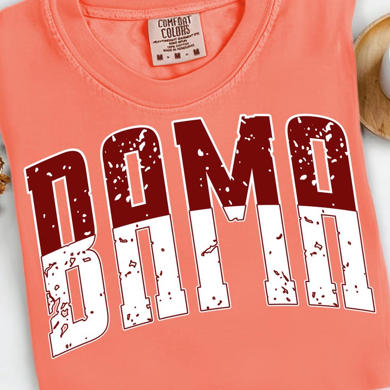 Distressed Varsity Bama Football Mascot School Spirit Team Png ...