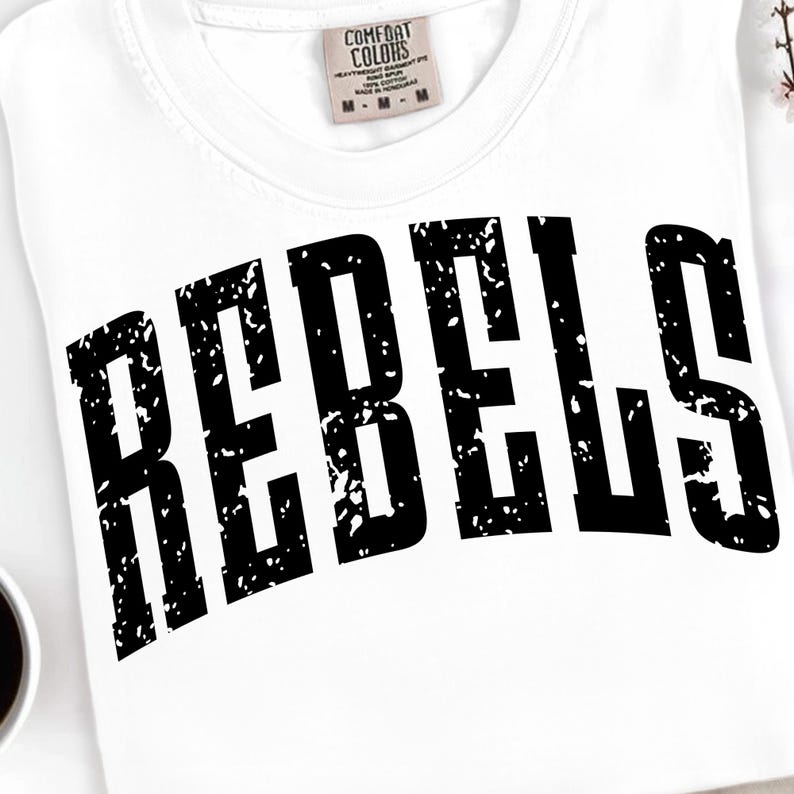 Rebels Mascot Png,rebels Football Png,distressed Varsity Rebels Png ...