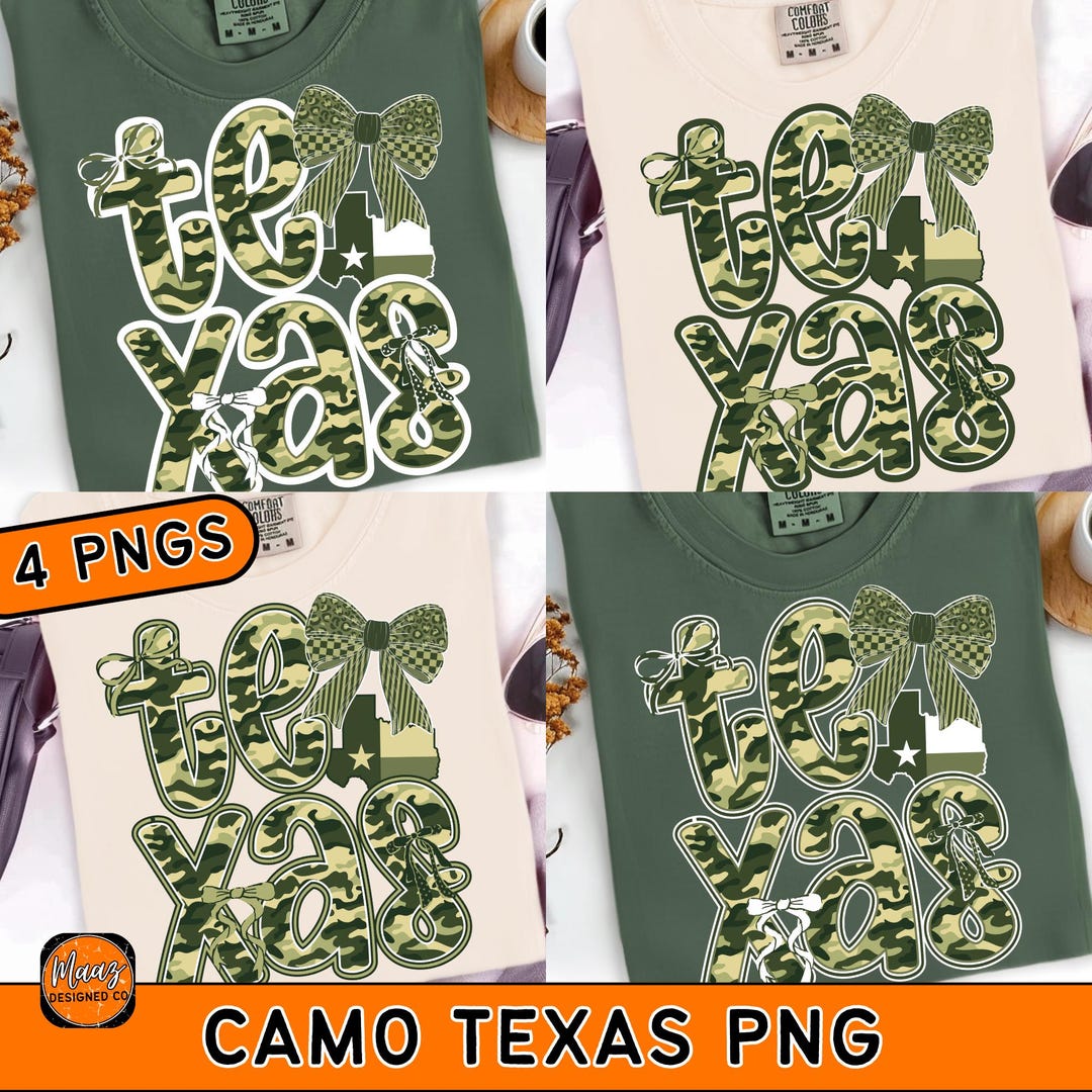 Camo Texas Png Bundle,western Texas Png,tx Camo Png,texas Sublimation ...