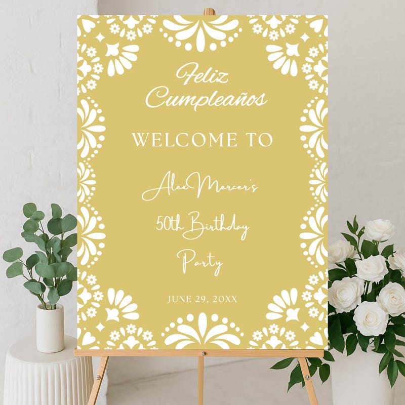Spanish Welcome Sign - Etsy