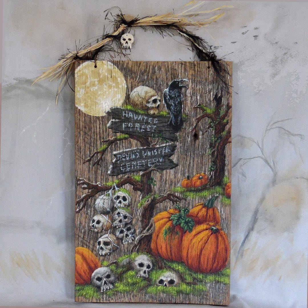 The Signpost, Acrylic Painting, Original Artwork, Hand Painted on ...