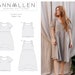 Demeter Dress + Top - PDF Sewing Pattern Sizes 00-22 - Etsy Canada