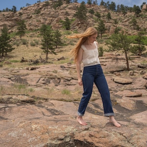 Helene Selvedge Jeans - PDF Sewing Pattern Sizes 00-22 - Etsy