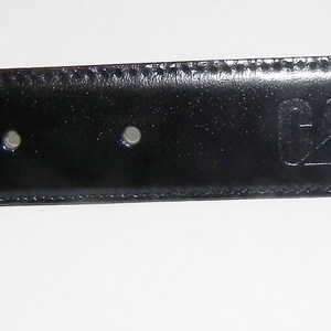 5 Genuine CATERPILLAR CAT Brand Black Leather Belts. 48" X 1.25" New ...