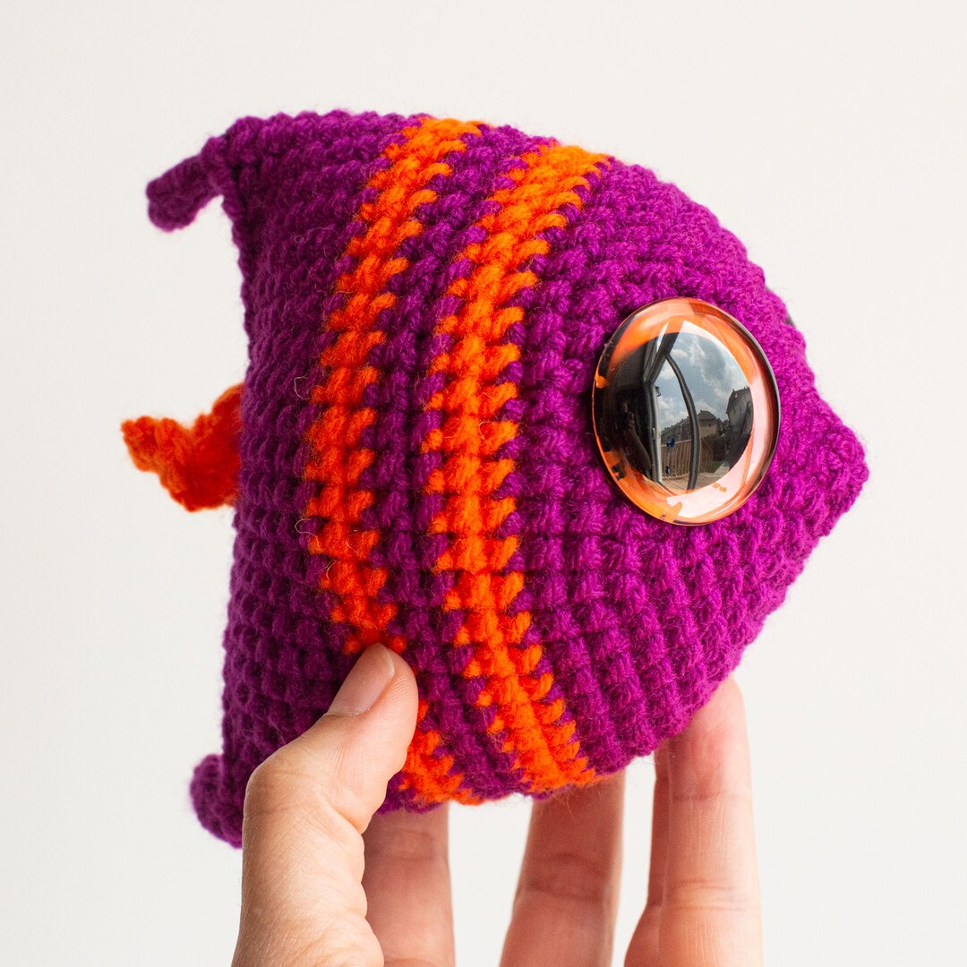 Angelfish. Crochet Angelfish. Crochet Fish. Fish Plushie. Fish - Etsy