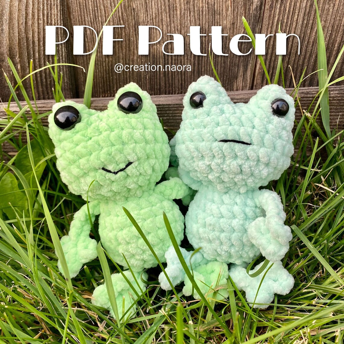 No Sew Crochet Frog Pattern, Crochet Frog, Frogs, Crochet Pattern ...