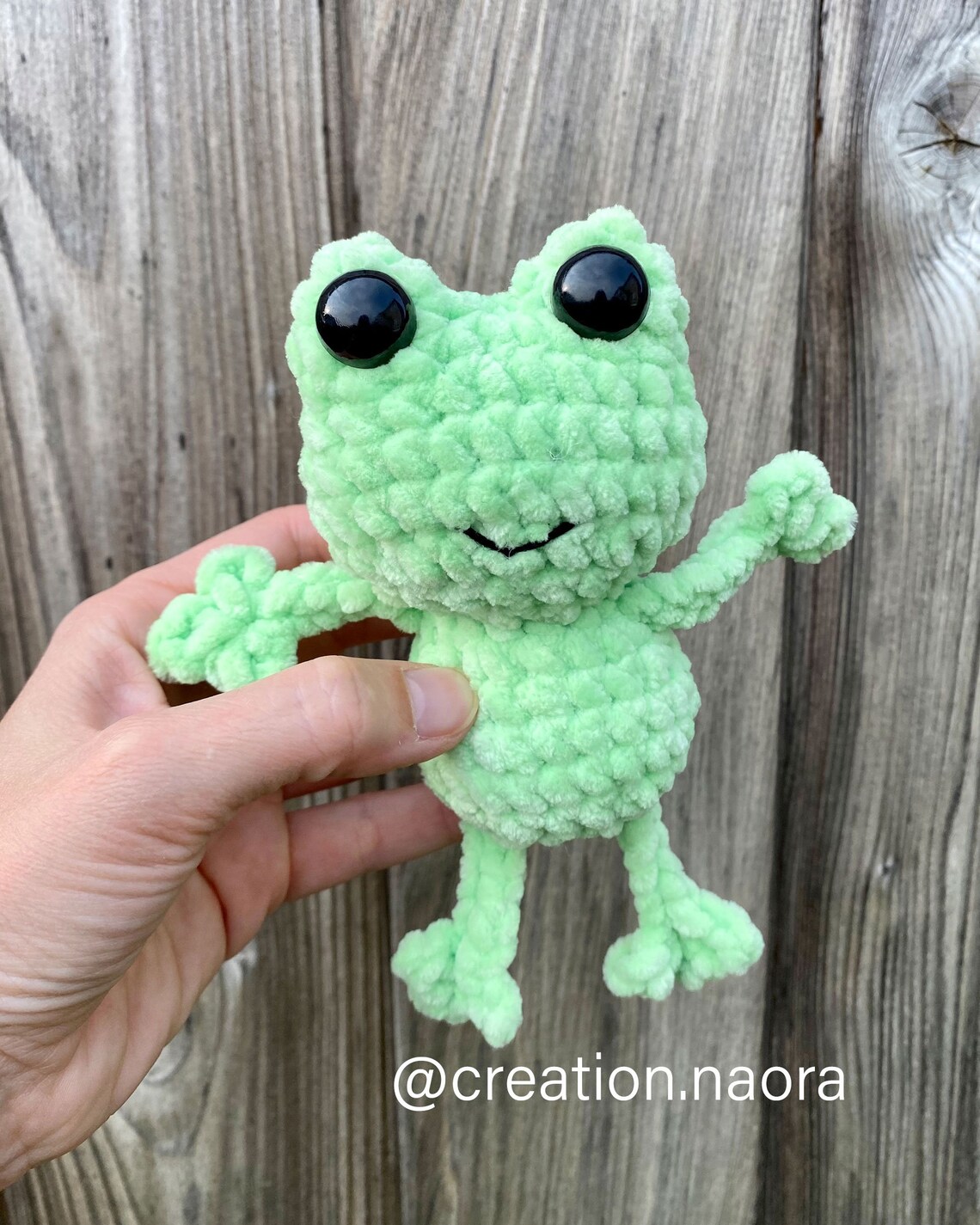 No Sew Crochet Frog Pattern, Crochet Frog, Frogs, Crochet Pattern ...