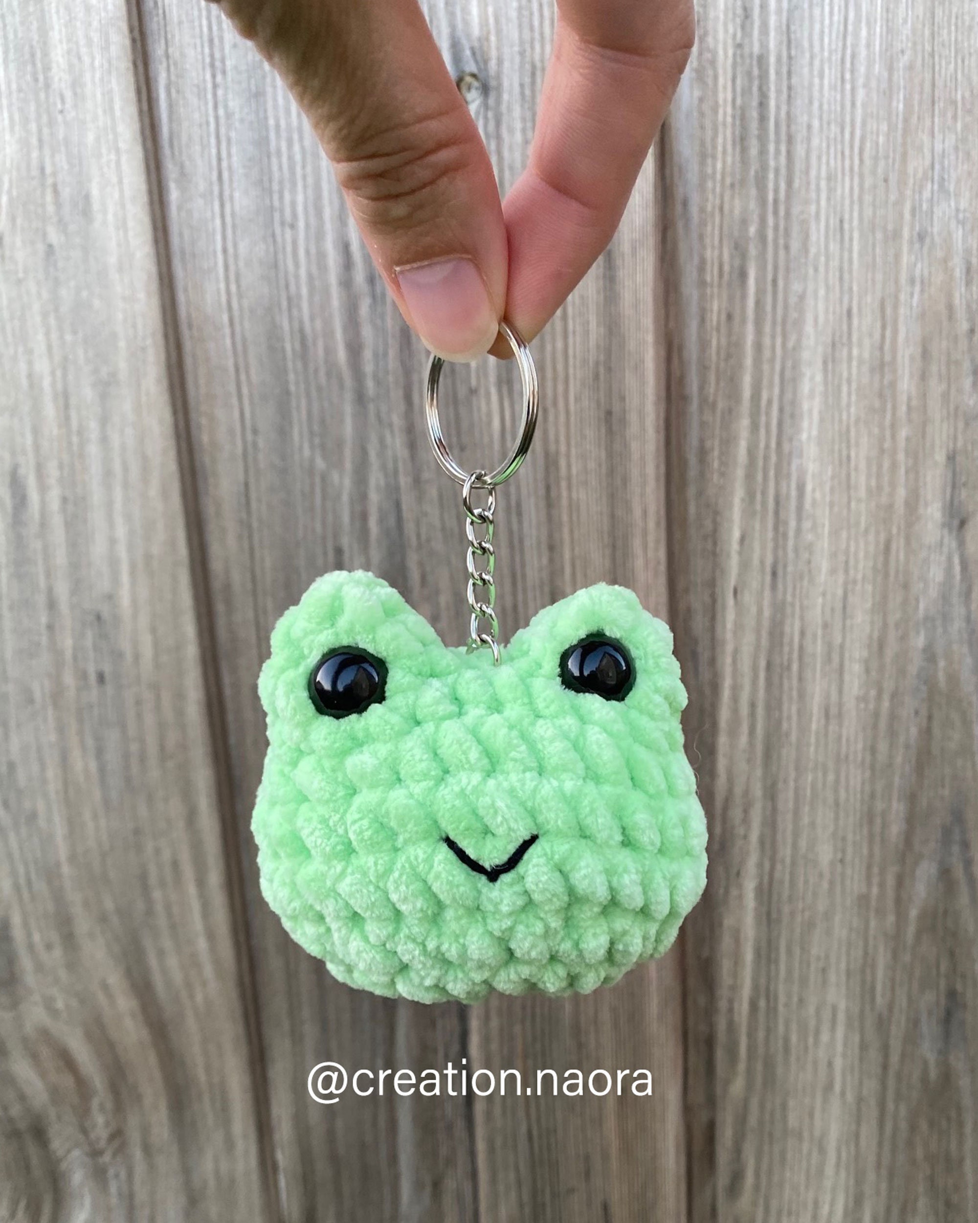 Keychain Crochet Frog Pattern, Crochet Frog, Frogs, Crochet Pattern ...