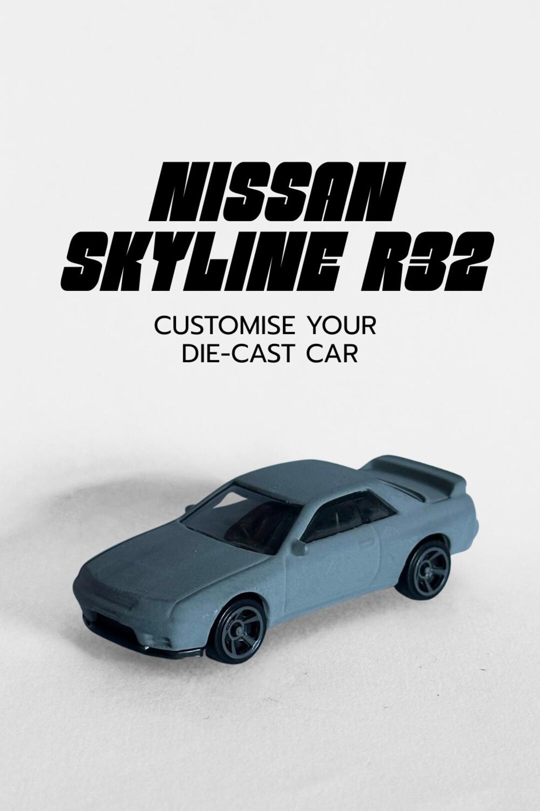 Nissan Skyline R32 - Customised Die Cast Car - DIY Custom Kit ...