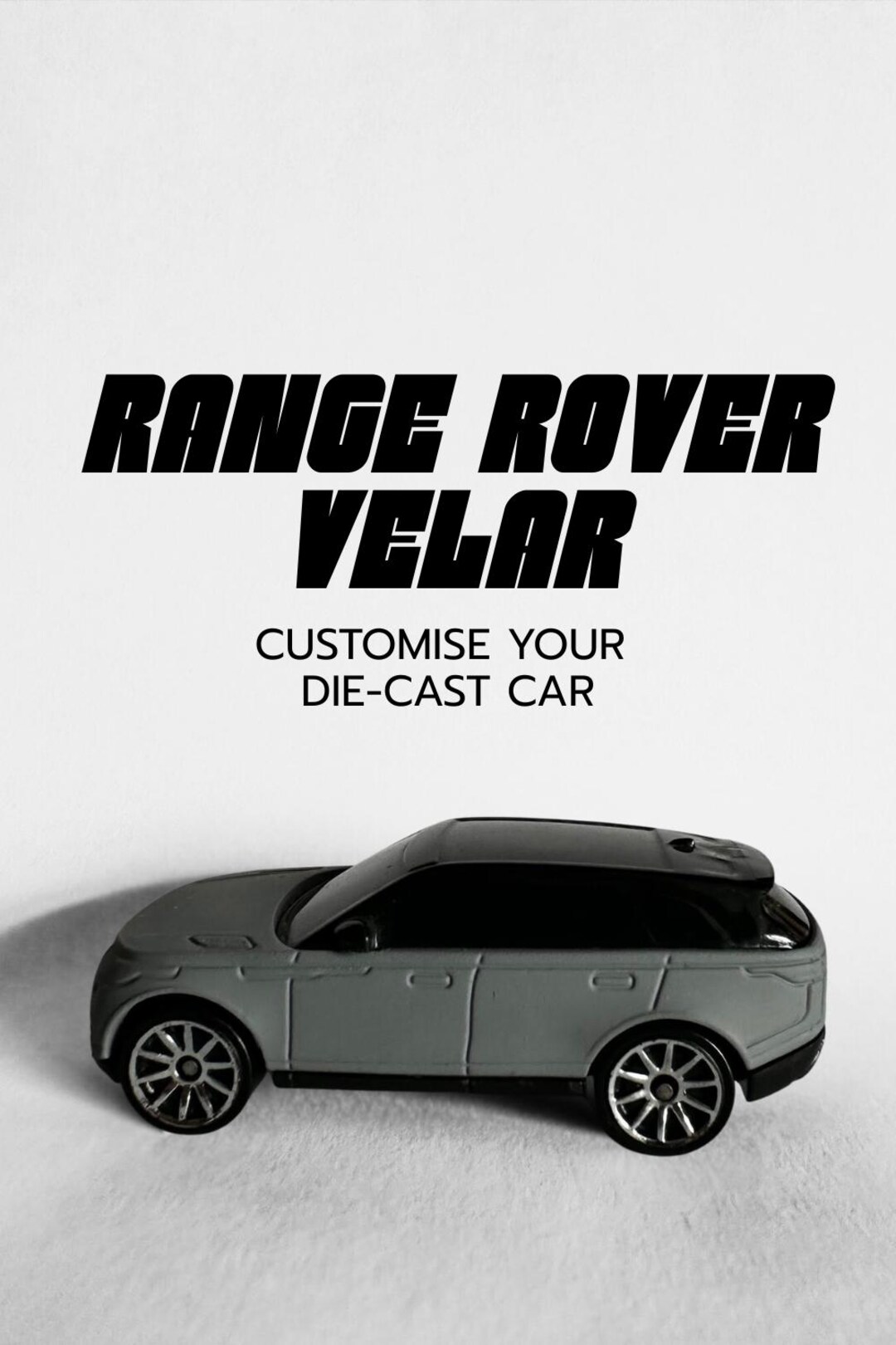 Range Rover Velar - Customised Die Cast Car - DIY Custom Kit ...