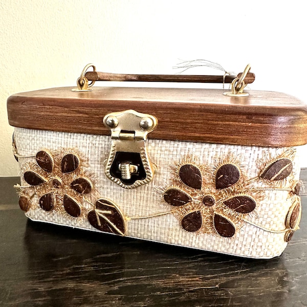 Vintage Box Purse - Etsy