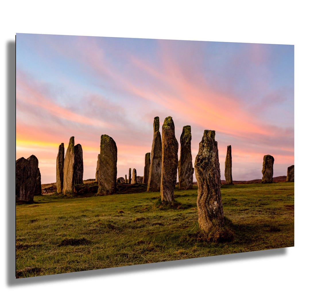 Callanish Standing Stones Wall Art – Isle of Lewis Sunrise Print ...