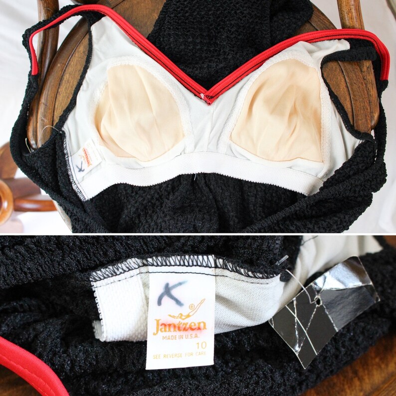 Vintage 70s Deadstock One Piece Swimsuit // Size M Medium // Retro ...