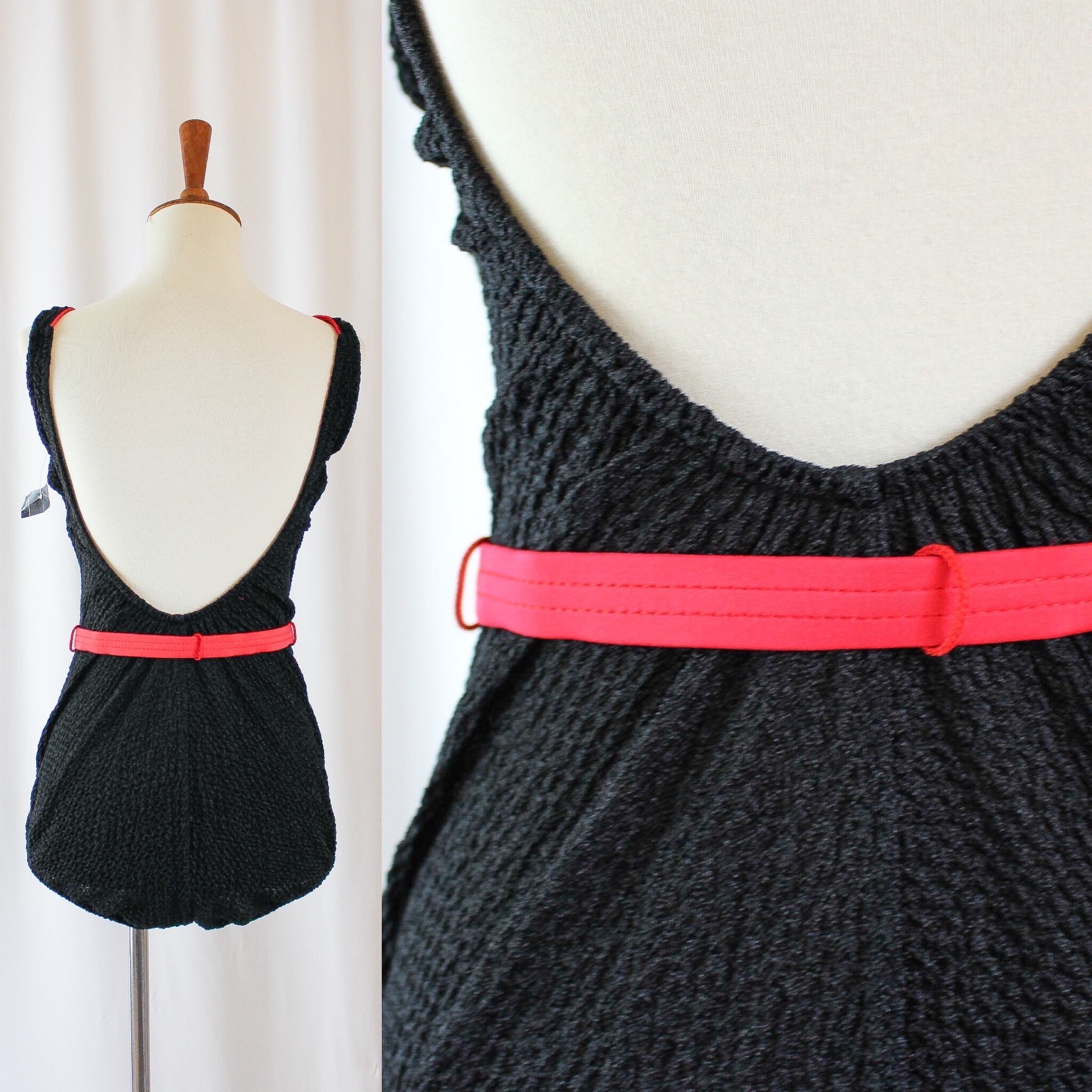 Vintage 70s Deadstock One Piece Swimsuit // Size M Medium // Retro ...