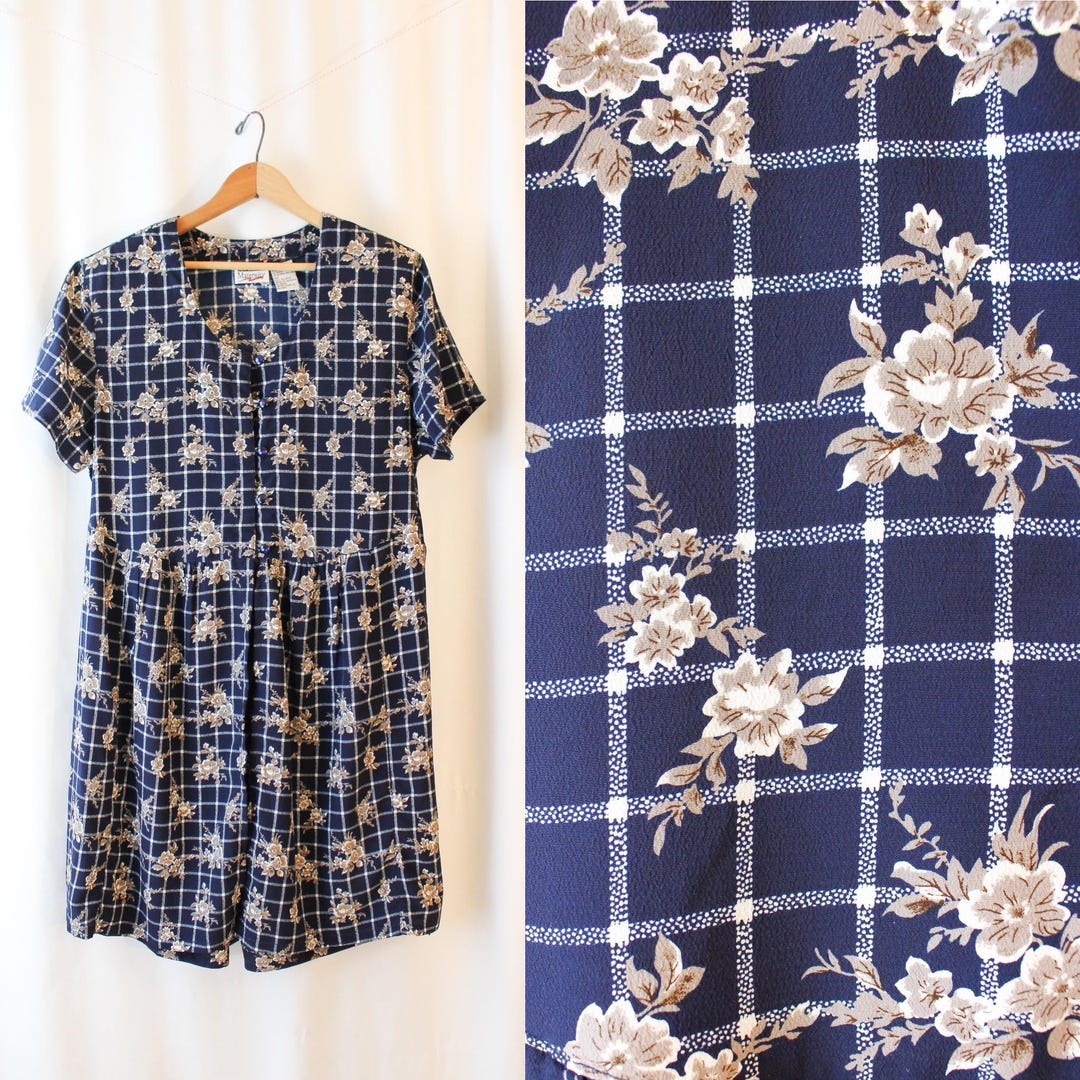 Maternity 90s Romper Floral Print // Womens S or XL // Vintage Jumpsuit ...