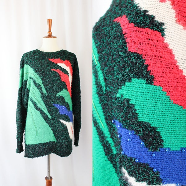 Colorblock Sweater - Etsy