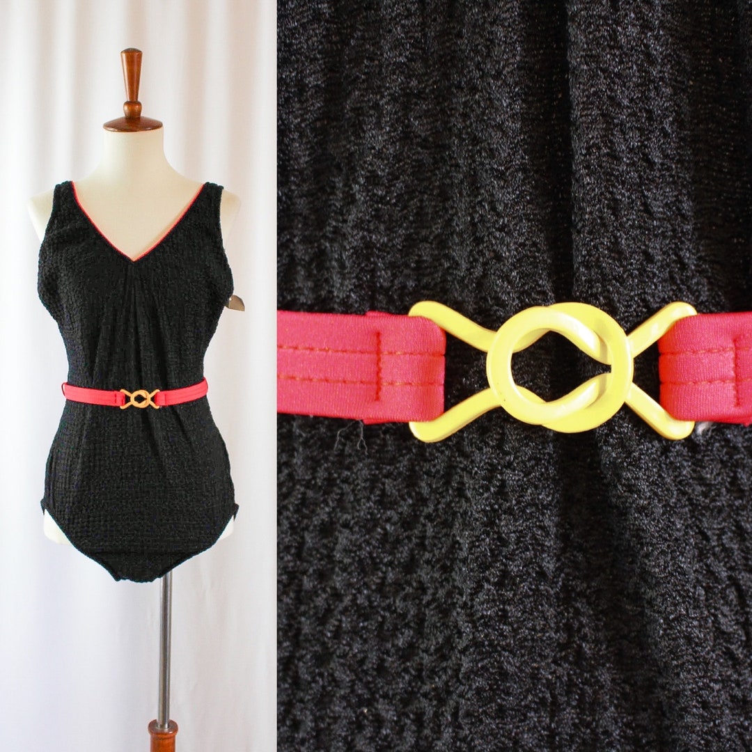 Vintage 70s Deadstock One Piece Swimsuit // Size M Medium // Retro ...