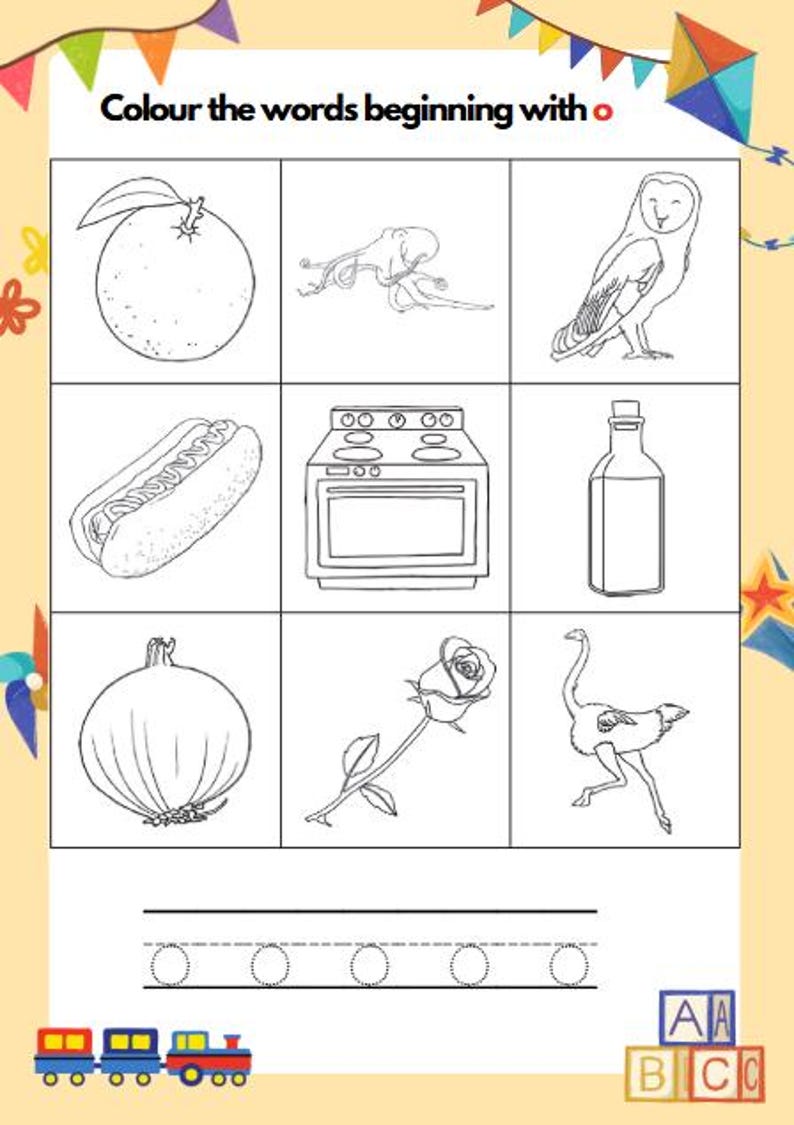 Identify the Letter, Phonics and Alphabet Workbook, Printable Resources ...