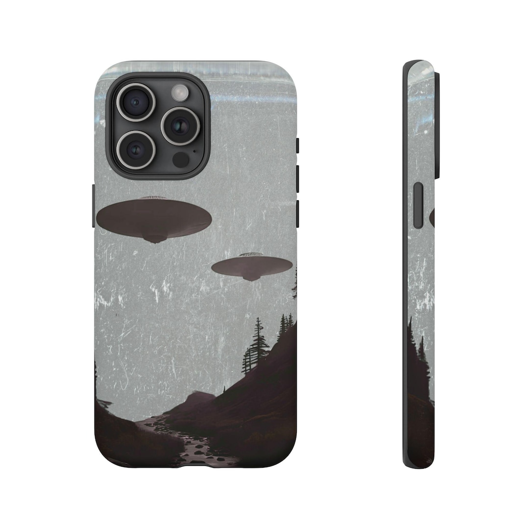 UFO, Tough Cases: Alien Landscape Phone Case, Unique Gift for Sci-fi ...