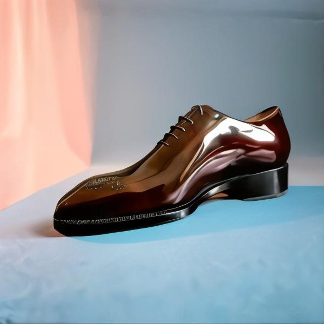 Handmade Leather Oxford Dress Shoes: Whole-cut Formal Shoes - Etsy