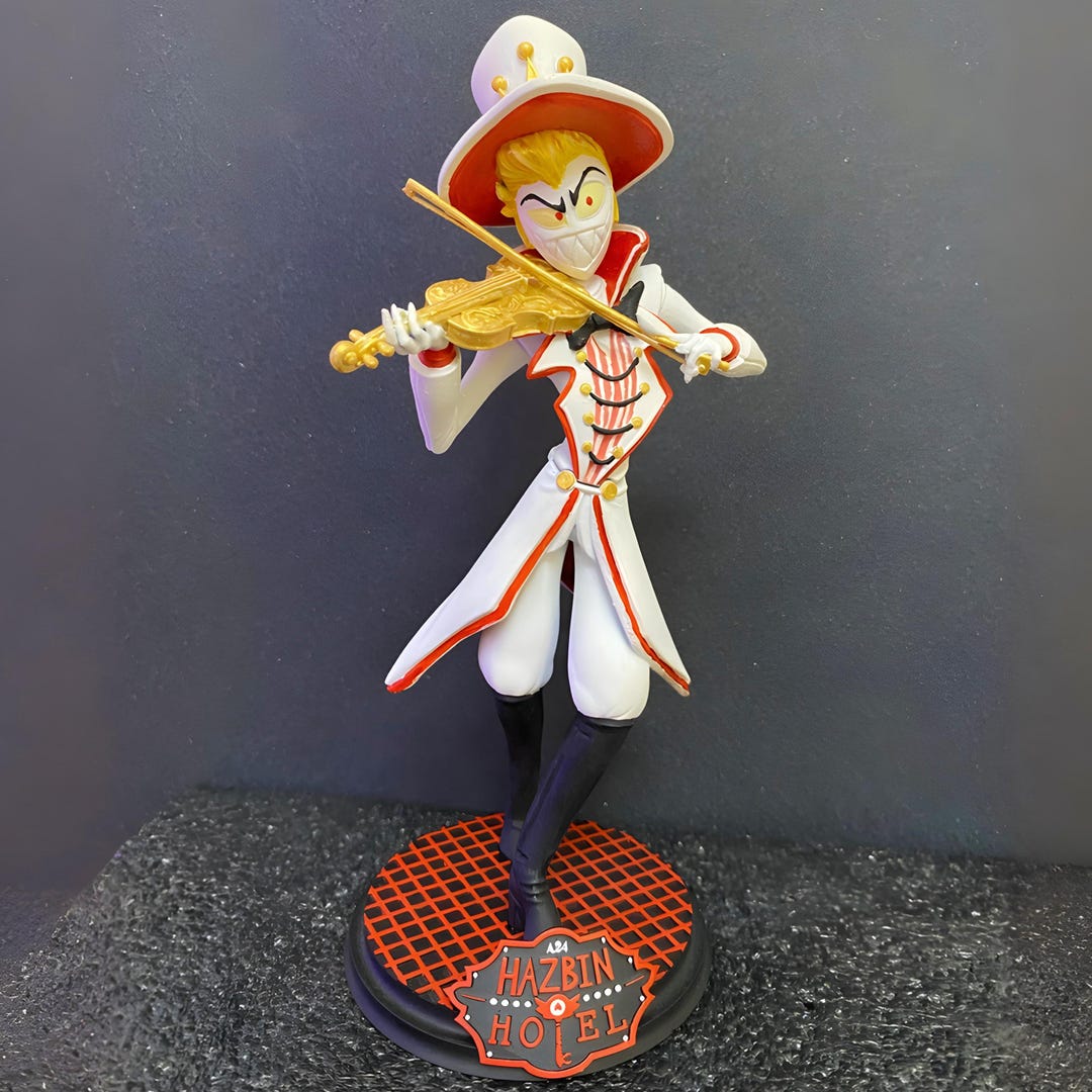 Lucifer Morningstar Figure - Hazbin Hotel - Etsy