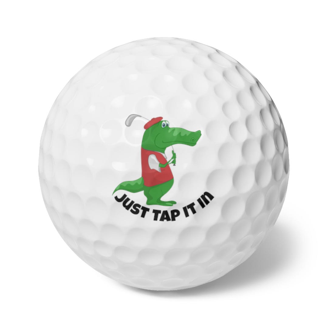 Funny Golf Balls - Gift for Golfer, Gag Gift, Whimsical Gift, Novelty ...