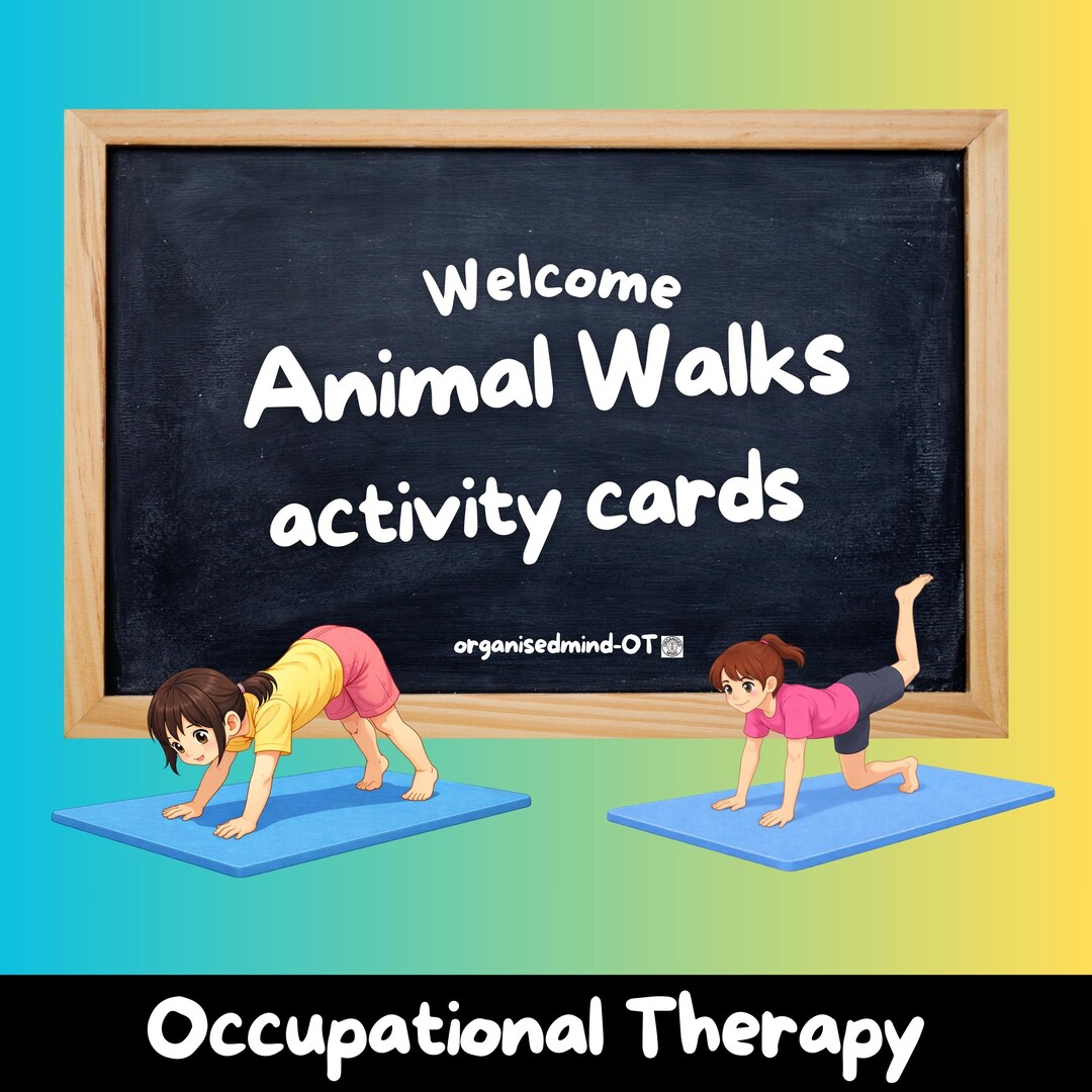 Animal Walks Brain Breaks- Gross Motor Regulation Activities (OT) - Etsy