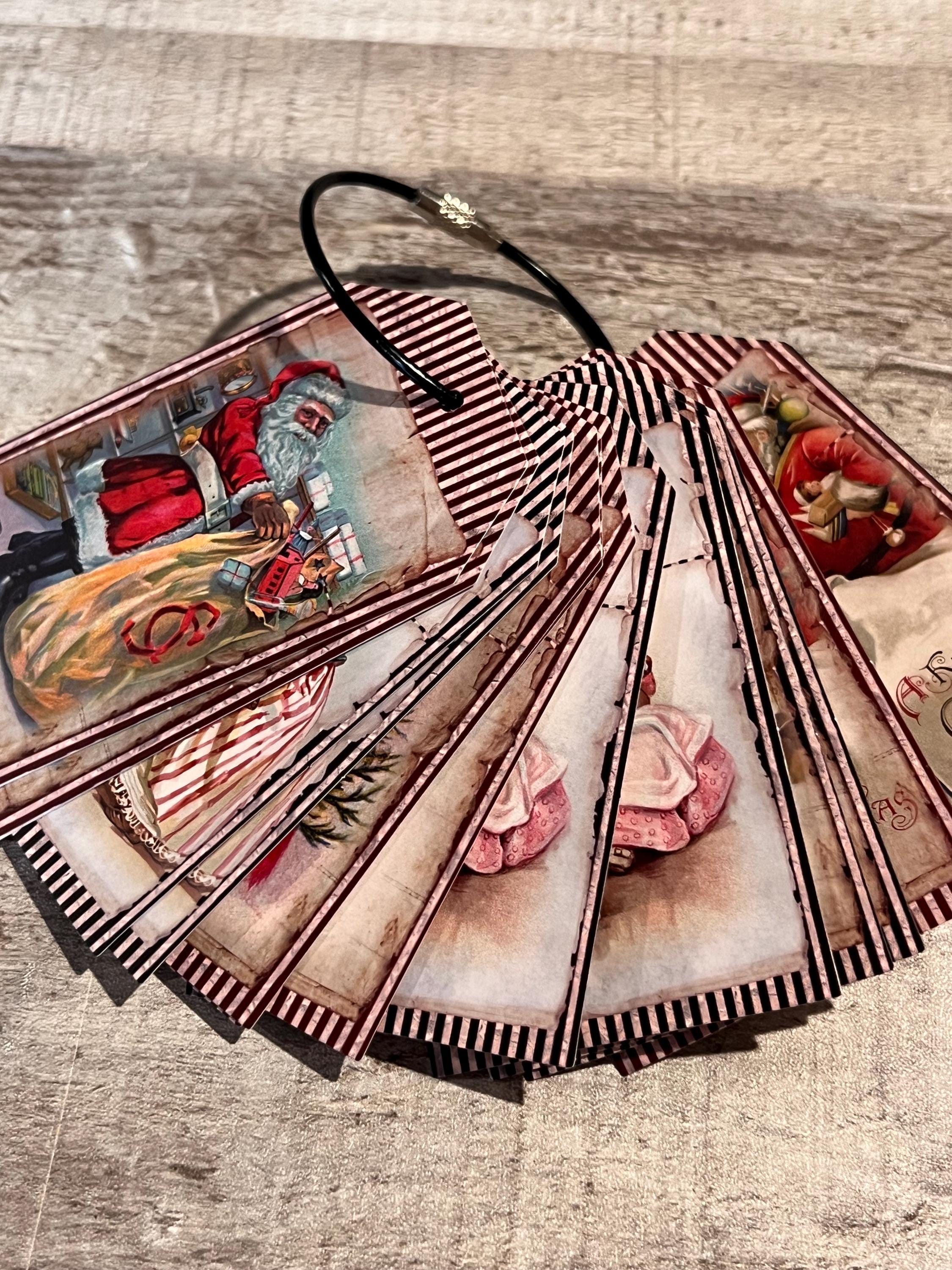 Vintage Christmas Floss Drops Floss Keepers Floss Cards Set of 16 V3 - Etsy