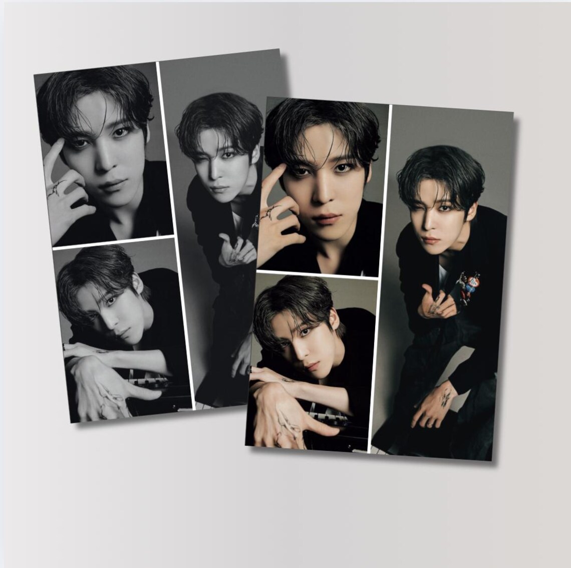 ATEEZ Yunho Collage Poster: Kpop Room Decor, Color & B/W (PDF Download ...