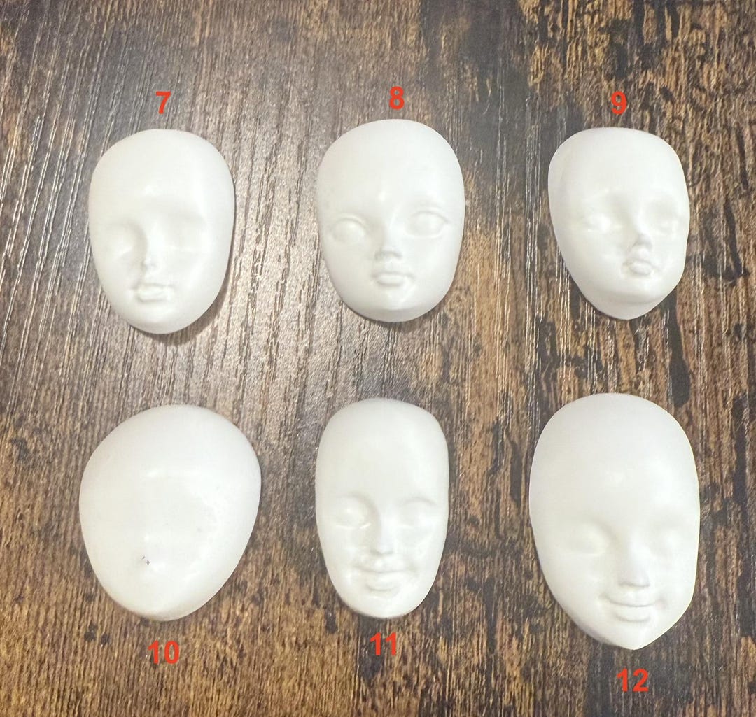 Doll Face Silicone Mold Cartoon Doll Head Candy Cookie Mould DIY Cake ...