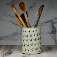 Kitchen Utensil Holder With Handles Daisy Floral Pattern - Etsy