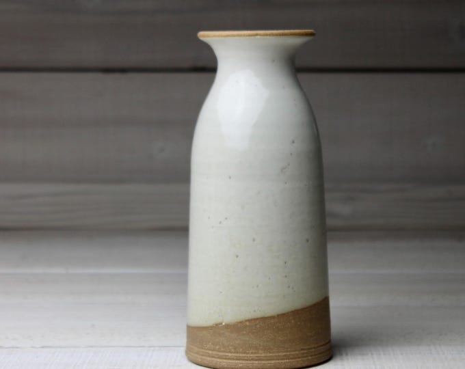 Handmade Ceramic Flower Vase, Handmade Stoneware Vase, Pottery Vase ...