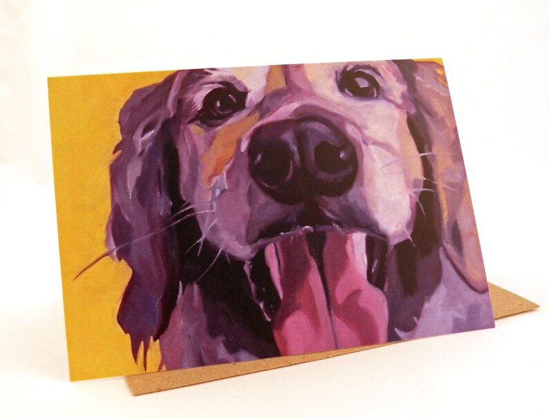 Boxer Dog Portrait Fine Art Greeting Card - Etsy