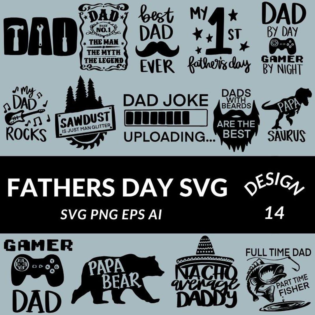 Father's Day SVG Bundle, Father SVG, Father Quotes SVG, Best Dad Svg ...