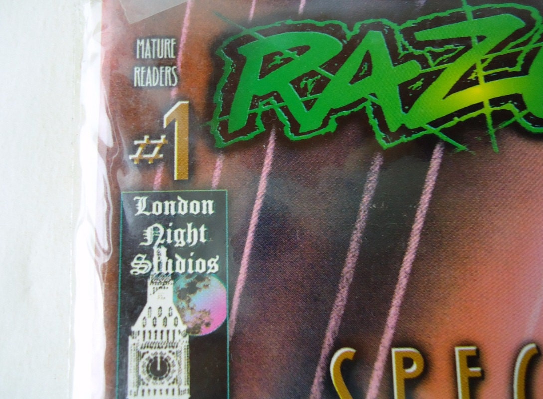 Razor and Shi Comic Book Special Autographed No.1 - Etsy