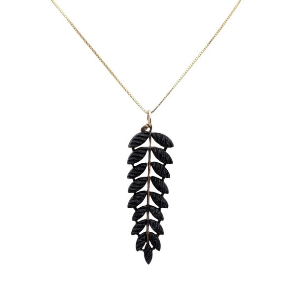 Carved Jet Pendant - Etsy