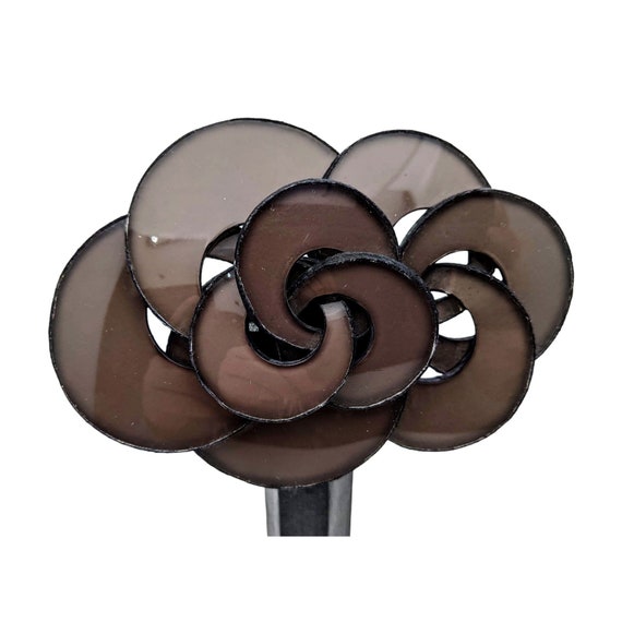 Ciléa Paris Brooch, Vintage Ciléa Abstract Brooch, Ta… - Gem