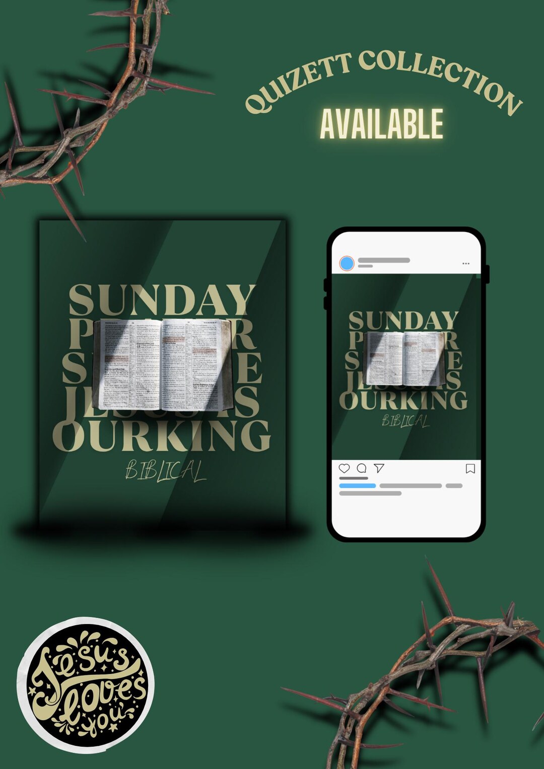 Editable Bible Study Invitation Canva Template - Etsy UK