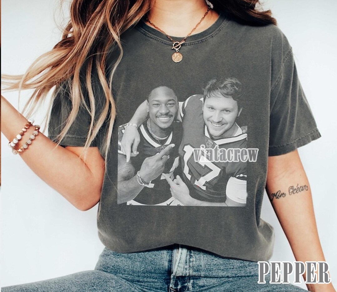 Josh Allen and Diggs Vintage Bootleg Shirt - Etsy