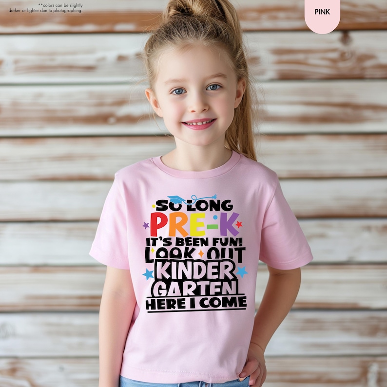 Kindergarten Here I Come Shirt, Funny Kids School T-shirt, Hello ...