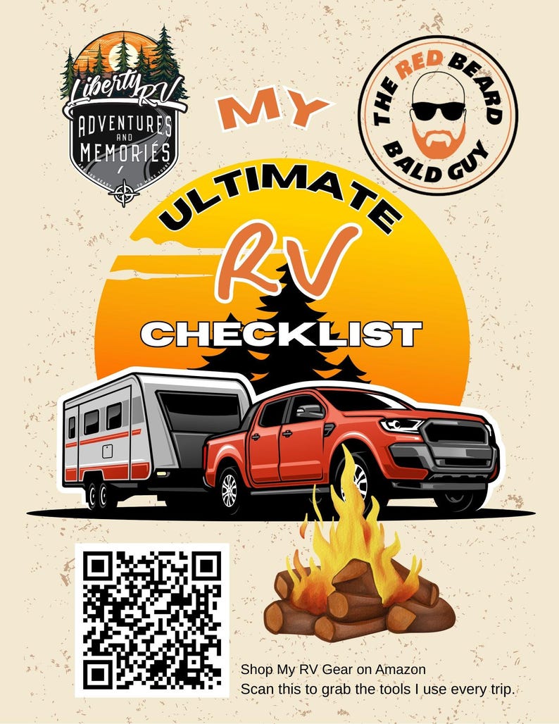 The Ultimate RV Checklist - Etsy