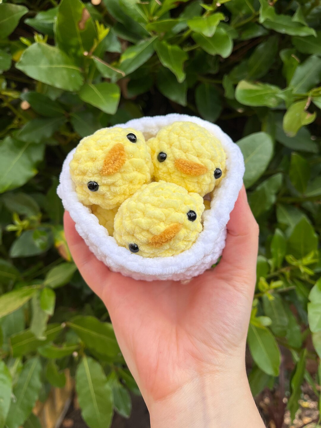 Baby Chicks and Egg Crochet Pattern - Etsy