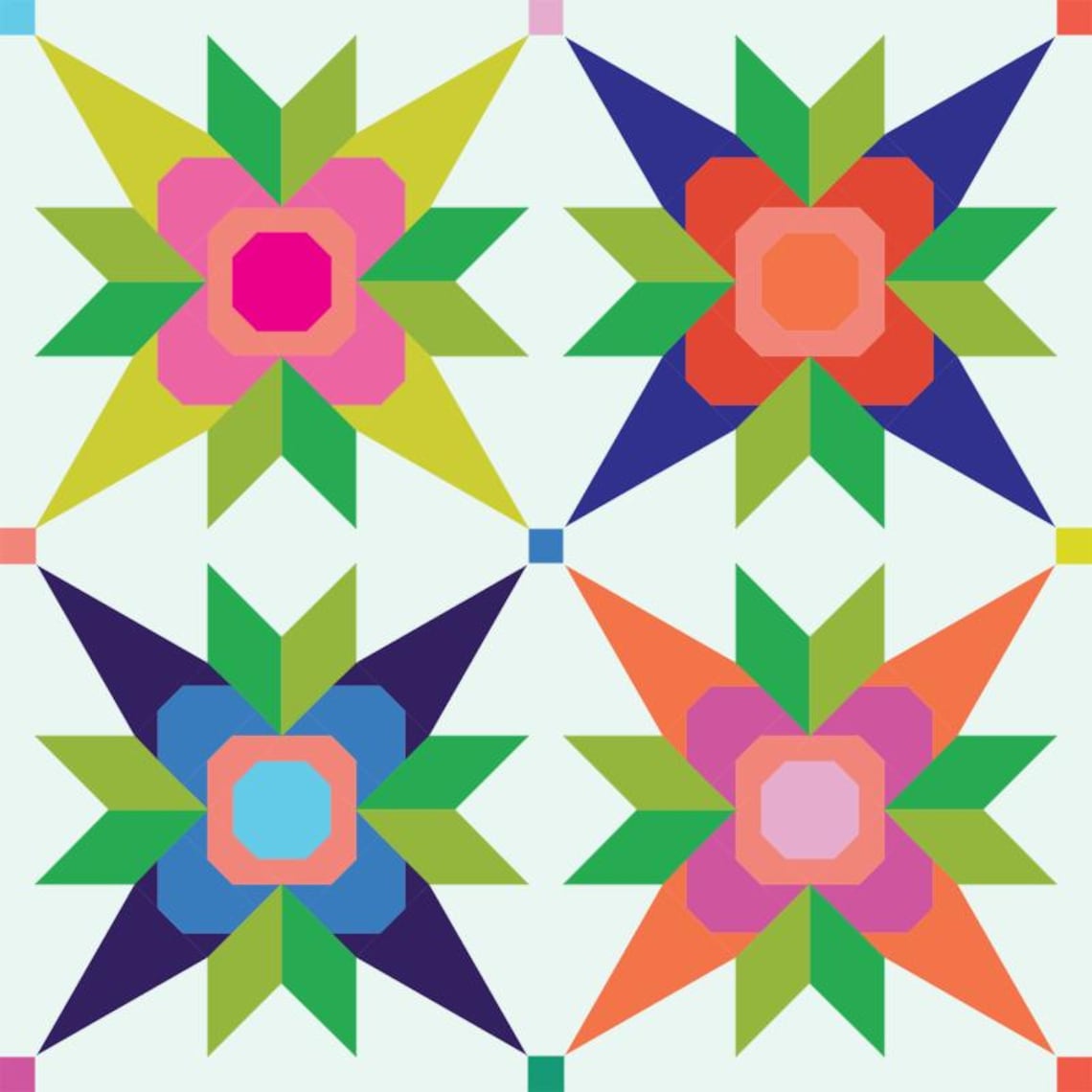 Stardust Quilt Pattern - Etsy