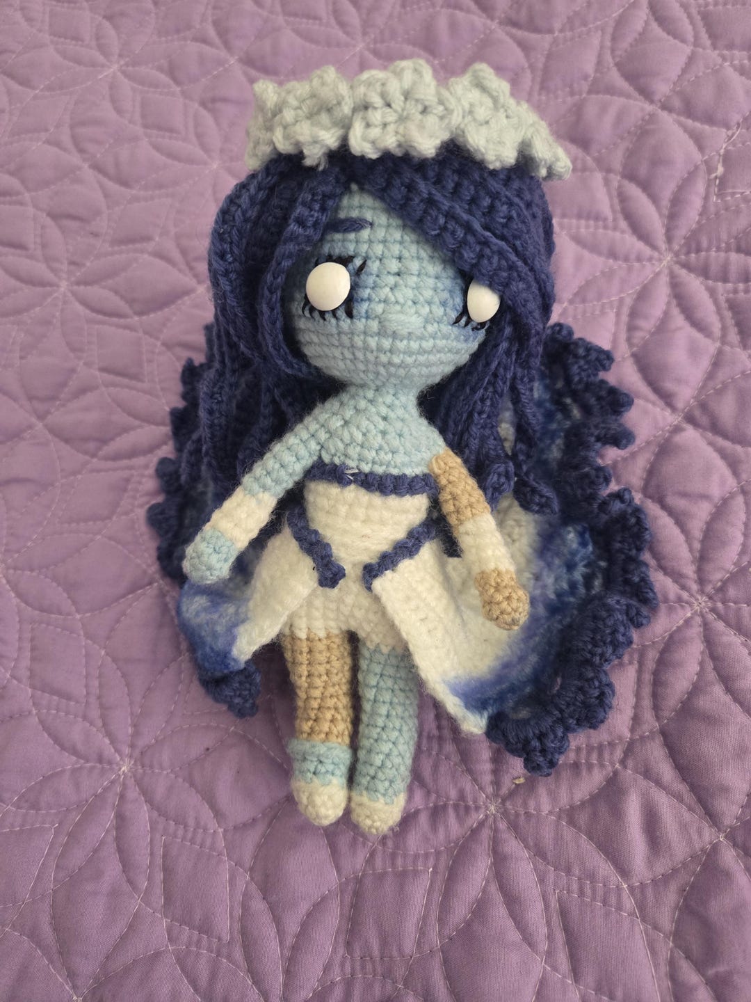 Crochet Corpse Bride Doll - Etsy